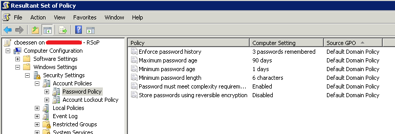 Clint Boessen's Blog: Why my Domain Password Policy Not Applying?
