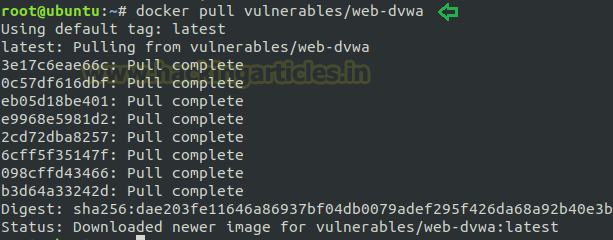 Web Application Pentest Lab Setup Using Docker