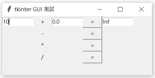 小狐狸事務所 Python 內建 Gui 模組 Tkinter 測試 七 Entry 元件