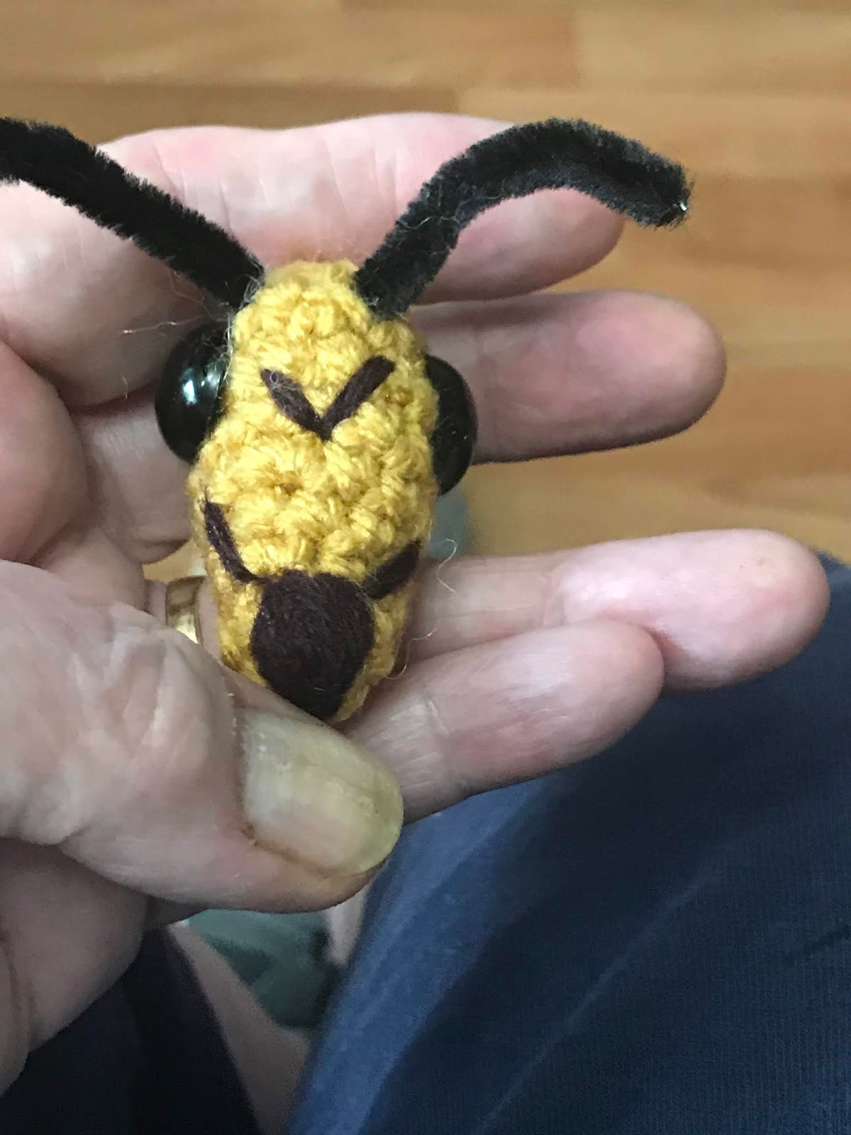 Reny's Place....: Murder Hornet FREE Crochet Pattern