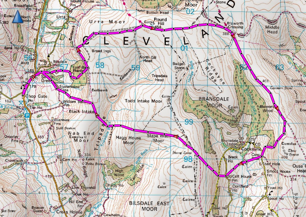 Bilsdale and Bransdale (North York Moors)