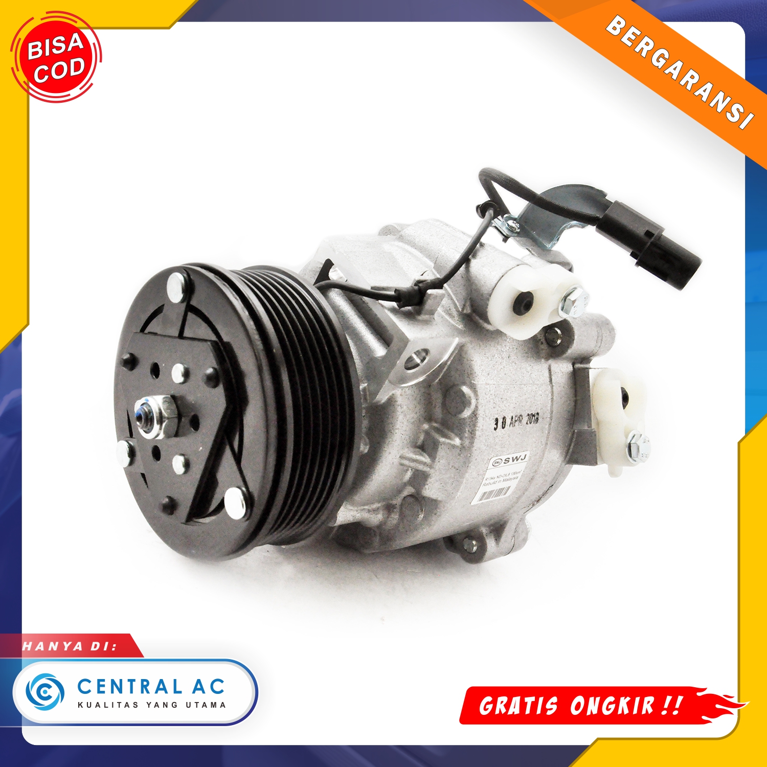 Jual Termurah - Compressor/Kompresor AC Mobil Mitsubishi Outlander ...