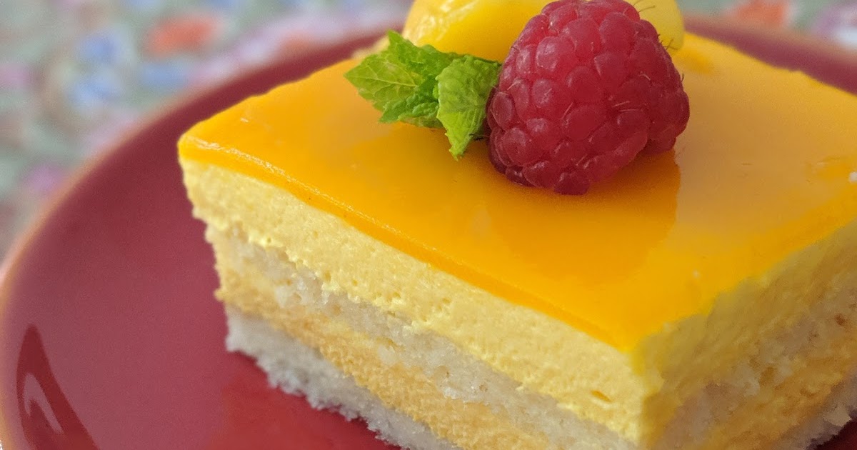 My Kitchen Antics: Mango mousse cake