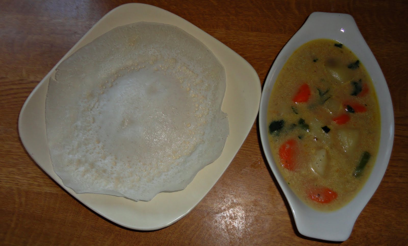 Ramya's Recipe...: Appam and Vegetable Stew