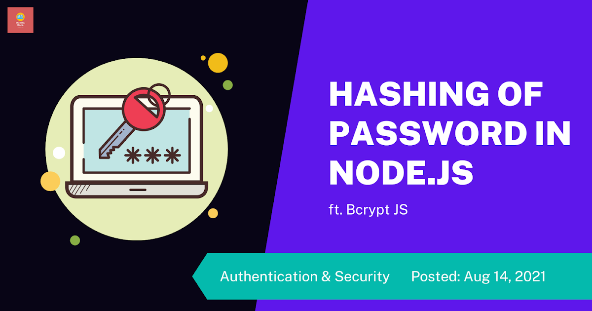 The Info Docx Hashing Of Password In Nodejs With Bcrypt Js Authentication And Security