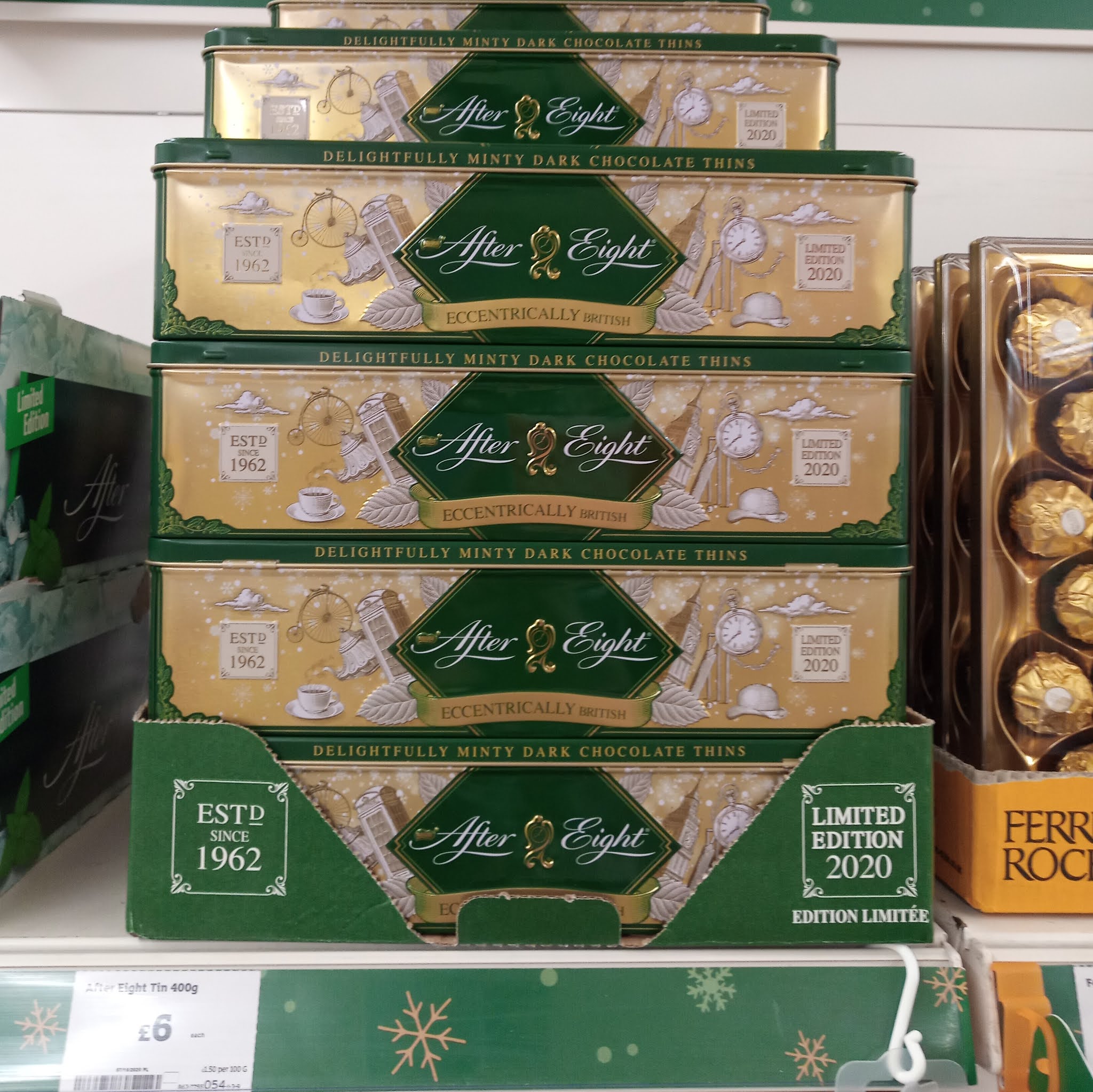 Supersupergirl's Food Reviews: Modern After Eights with gin and tonic ...