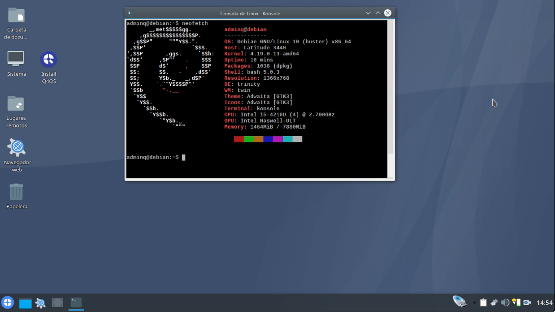 DistritoTux: Distritotux presenta Q4OS 3.13