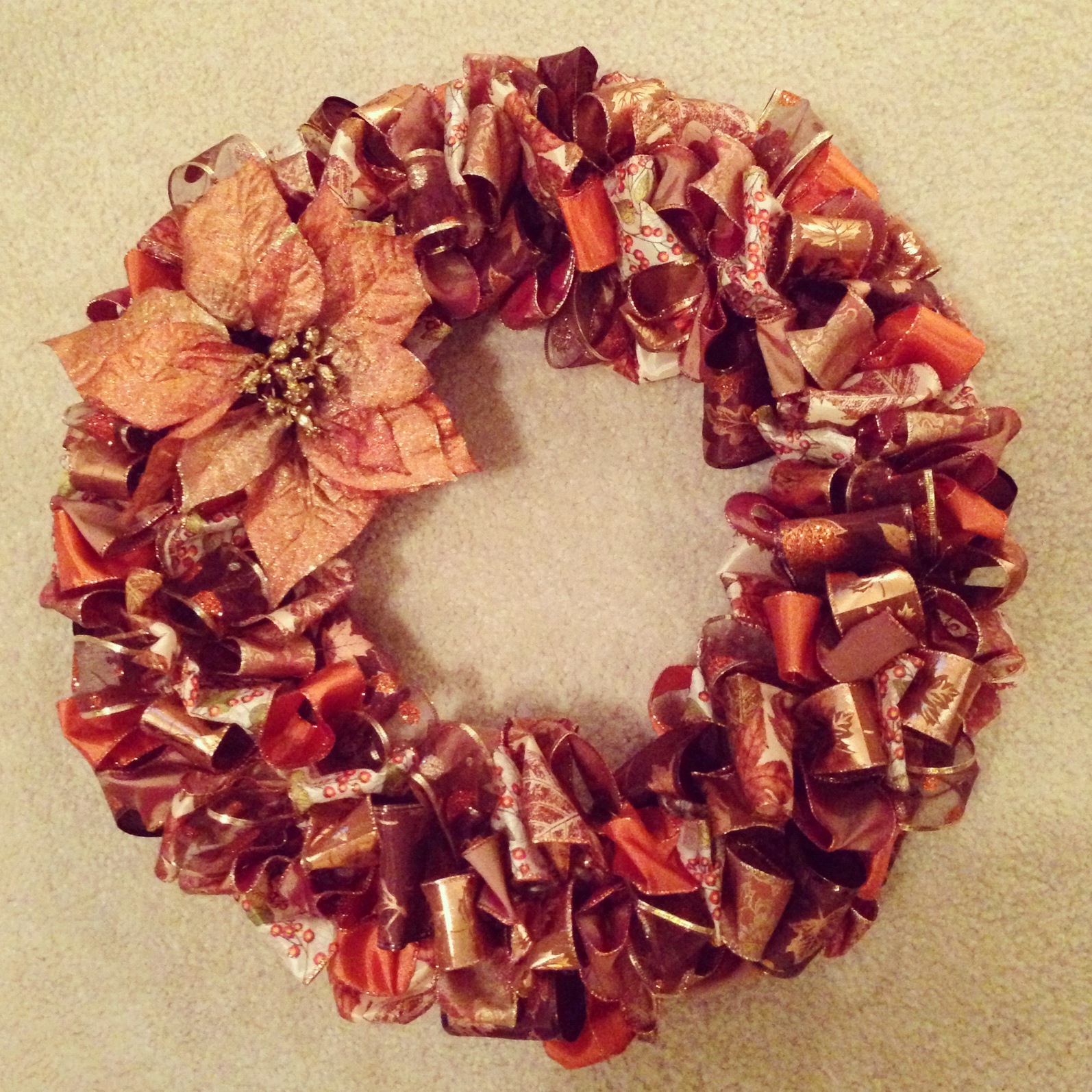 A Little Bolt of Life: November Wreath