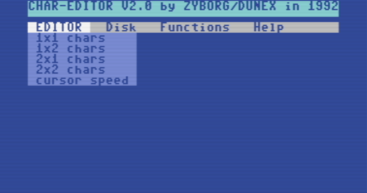 Eightbitswide: Creating Custom Characters / Fonts in Commodore BASIC