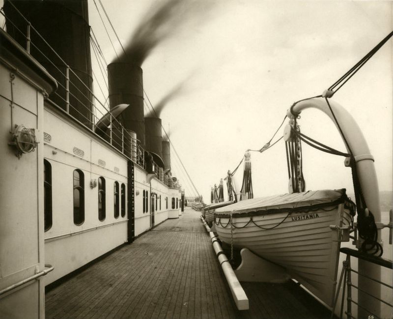 40 Amazing Photos Show Exterior and Interior of the RMS Lusitania ...