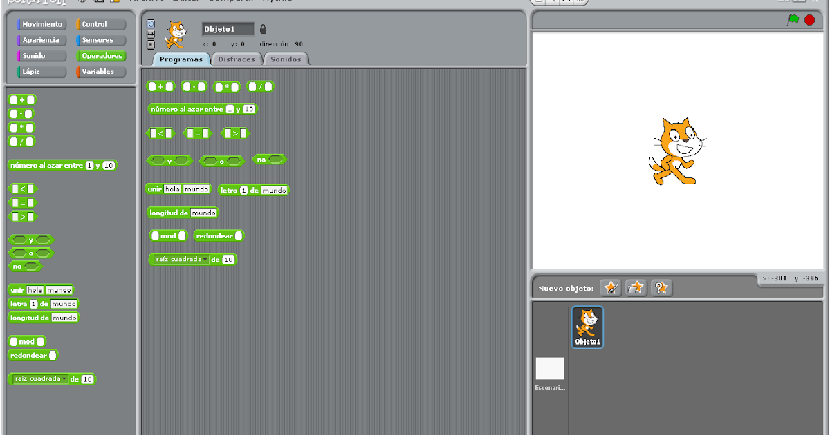 Nata Scratch: BLOQUE DE OPERADORES