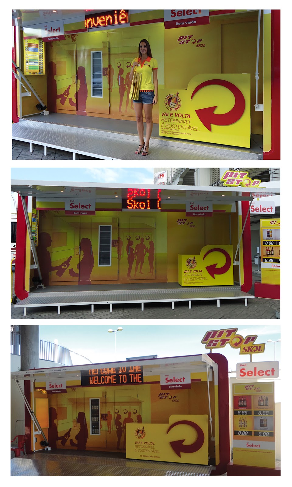 Jaqueline Leff: Pit Stop Skol - Conveniência