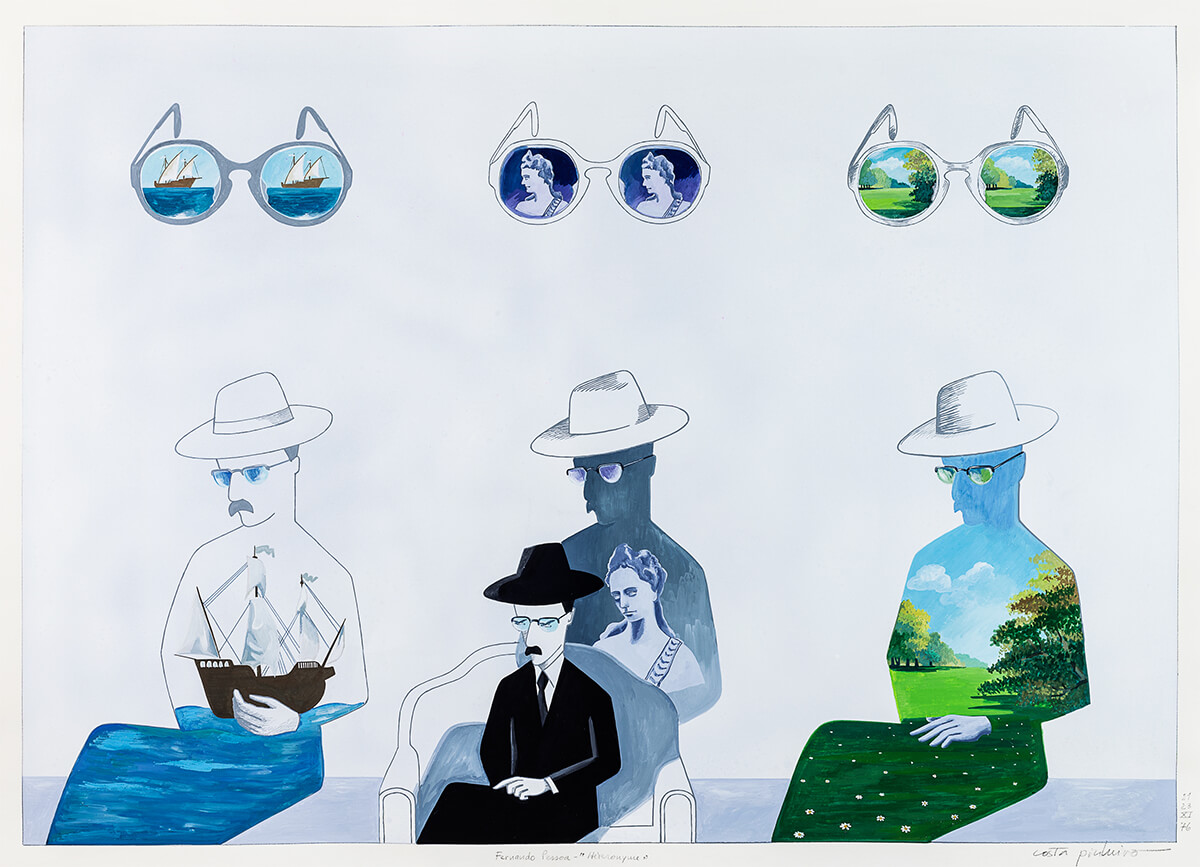 deve e haver: Fernando Pessoa - heterónimos