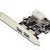 2-Port USB 3.0 PCI Express Add On Card - computer hardware
