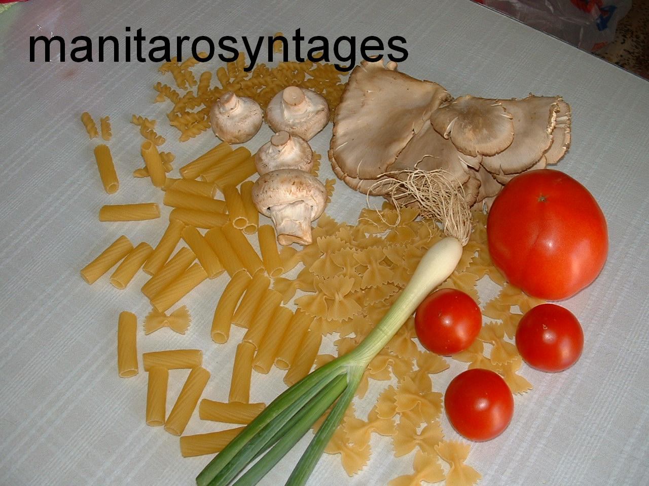 ΜΑΝΙΤΑΡΙΑ: ΜΑΚΑΡΟΝΙΑ ΜΕ ΣΑΛΤΣΑ ΚΟΚΚΙΝΗ ΚΑΙ ΜΑΝΙΤΑΡΙΑ ( βίδες ή ότι άλλο ...