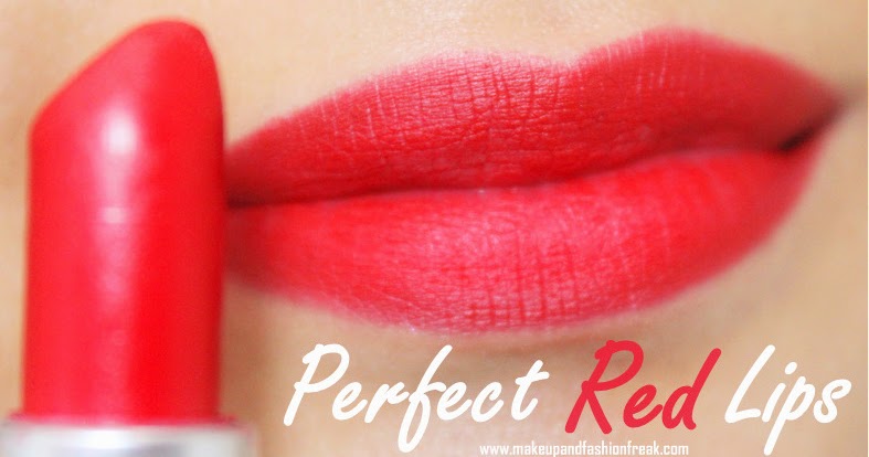 Makeup And Fashion Freak: How To Apply Red Lipstick Perfectly| Picture ...