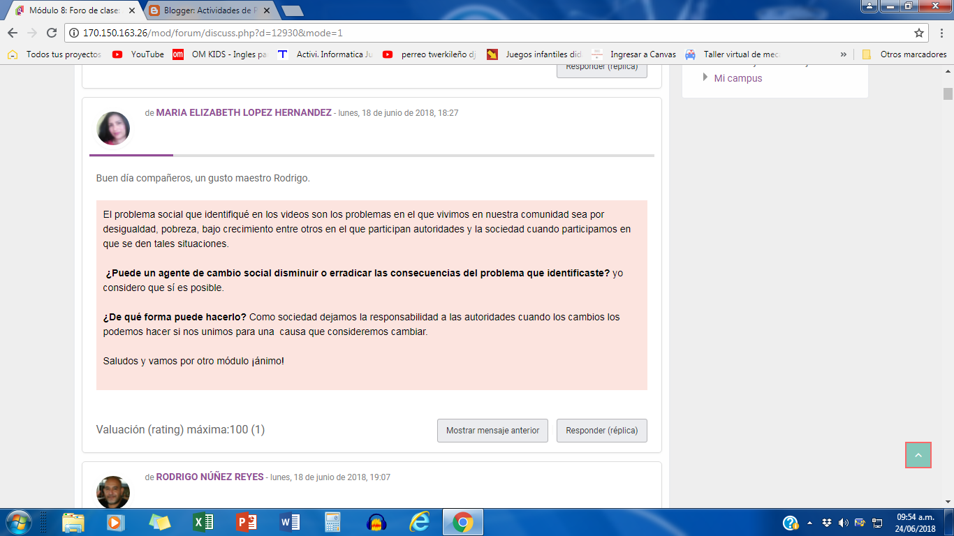 M8 Foros de clase y de debate