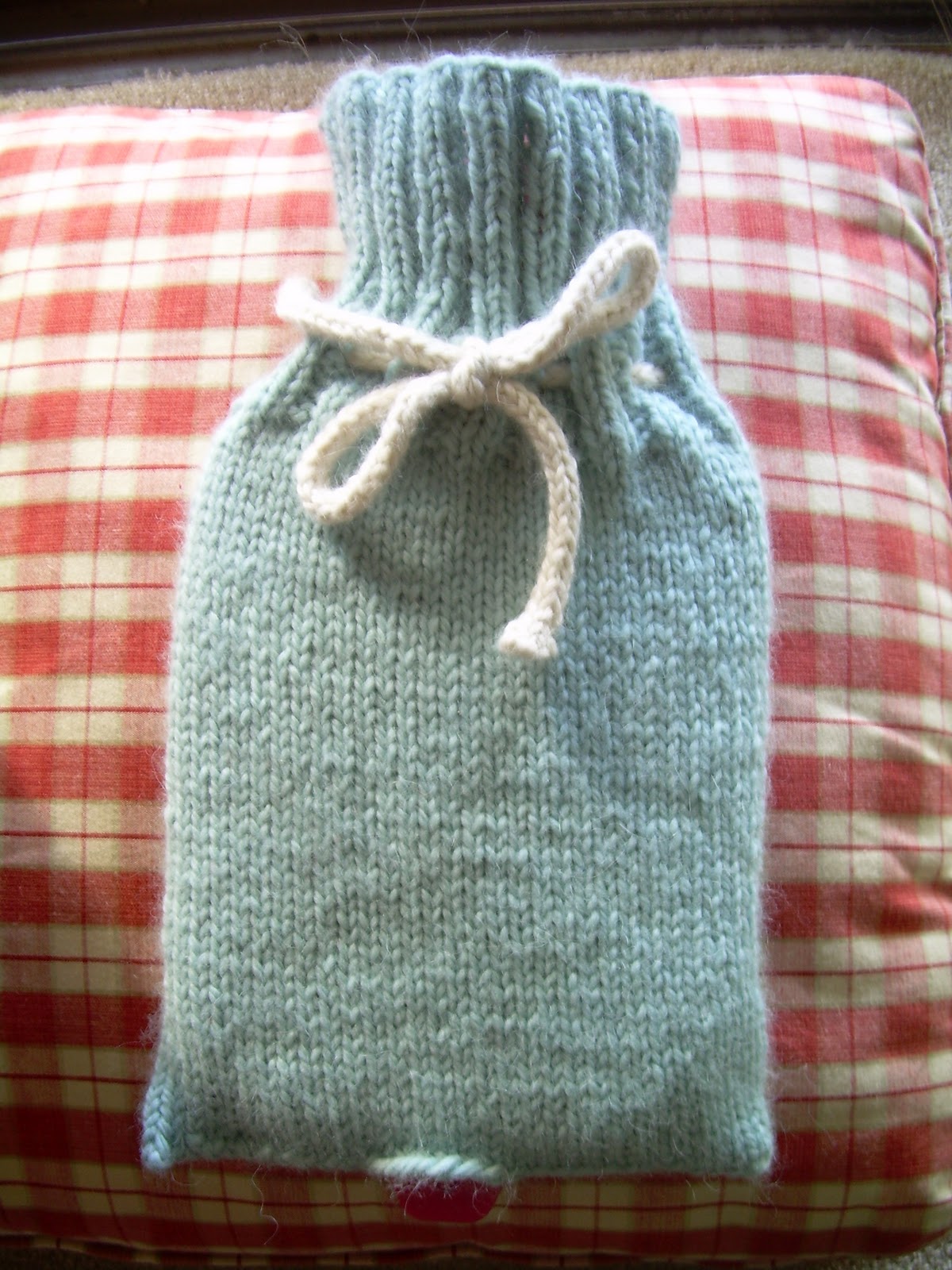 Polly Foo Foo: Hot water bottle cover