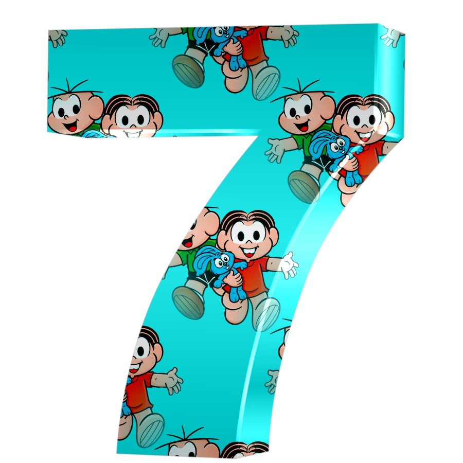 M. Michielin Alphabets: ALFABETO AZUL DA TURMA DA MÔNICA E CEBOLINHA ...