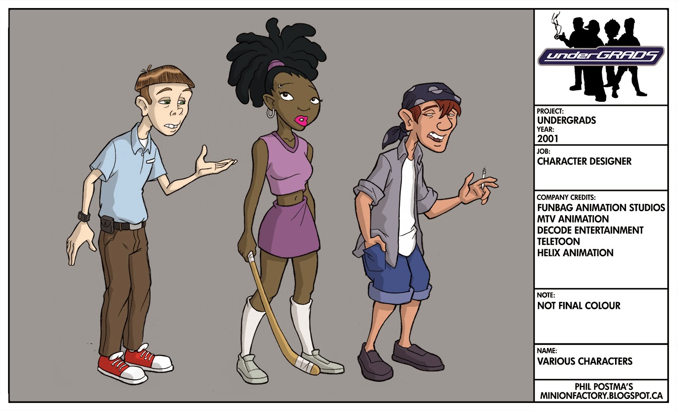 MINION FACTORY: 2001 - Undergrads!