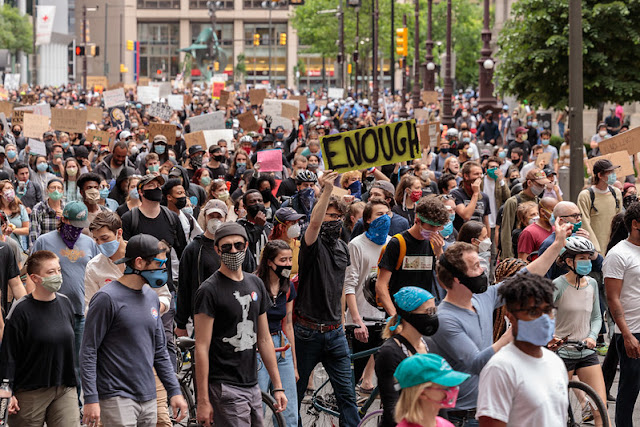 10 días de protestas en Estados Unidos