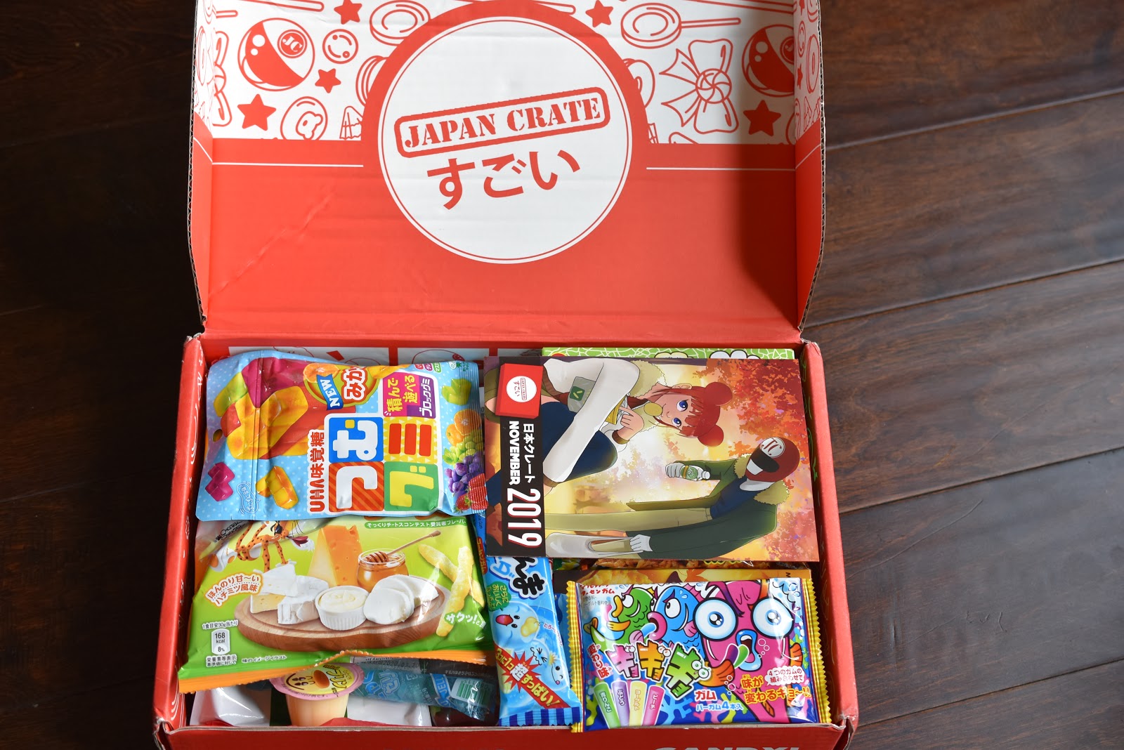 Japan Crate November Snacks and Candy Box Review