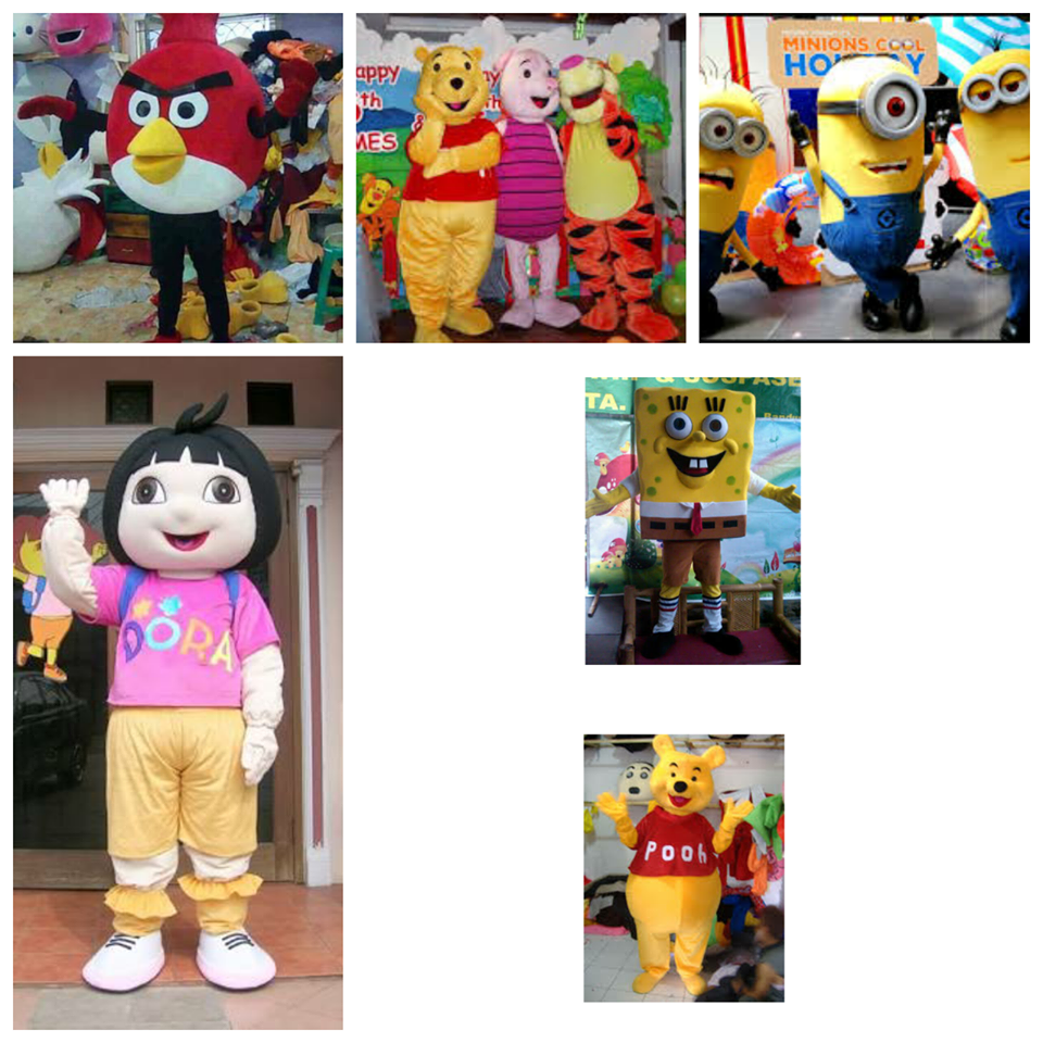 GO-BADUT: HARGA JUAL KOSTUM BADUT KARAKTER DAN MASKOT MURAH KUALITAS NO ...