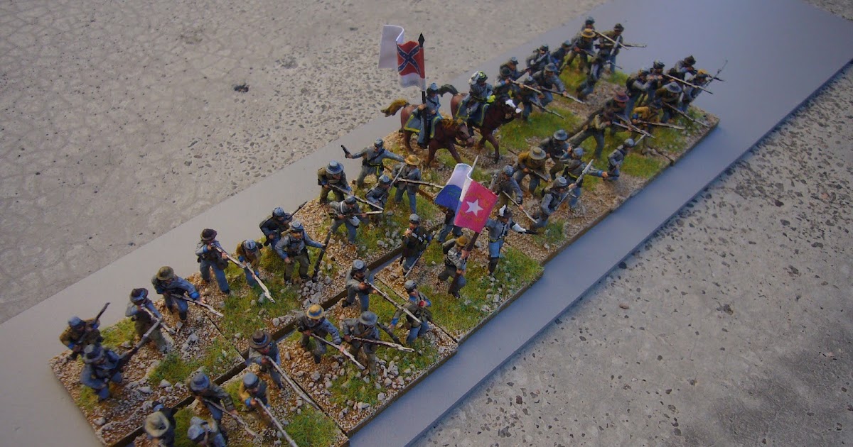 jp wargaming place: ACW- Fire and Fury- 1/72nd scale Daniel´s Bgde ...