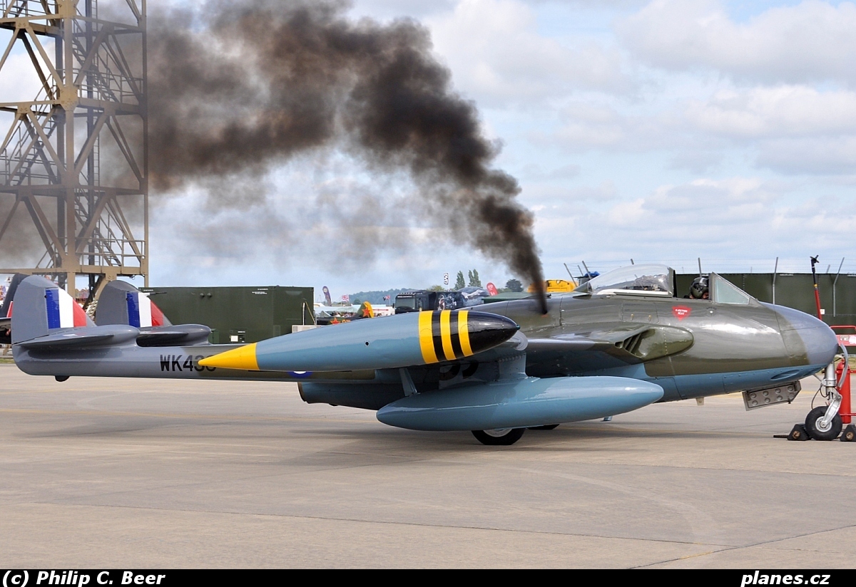 Des pilotes et des avions.: De Havilland DH112 Venom