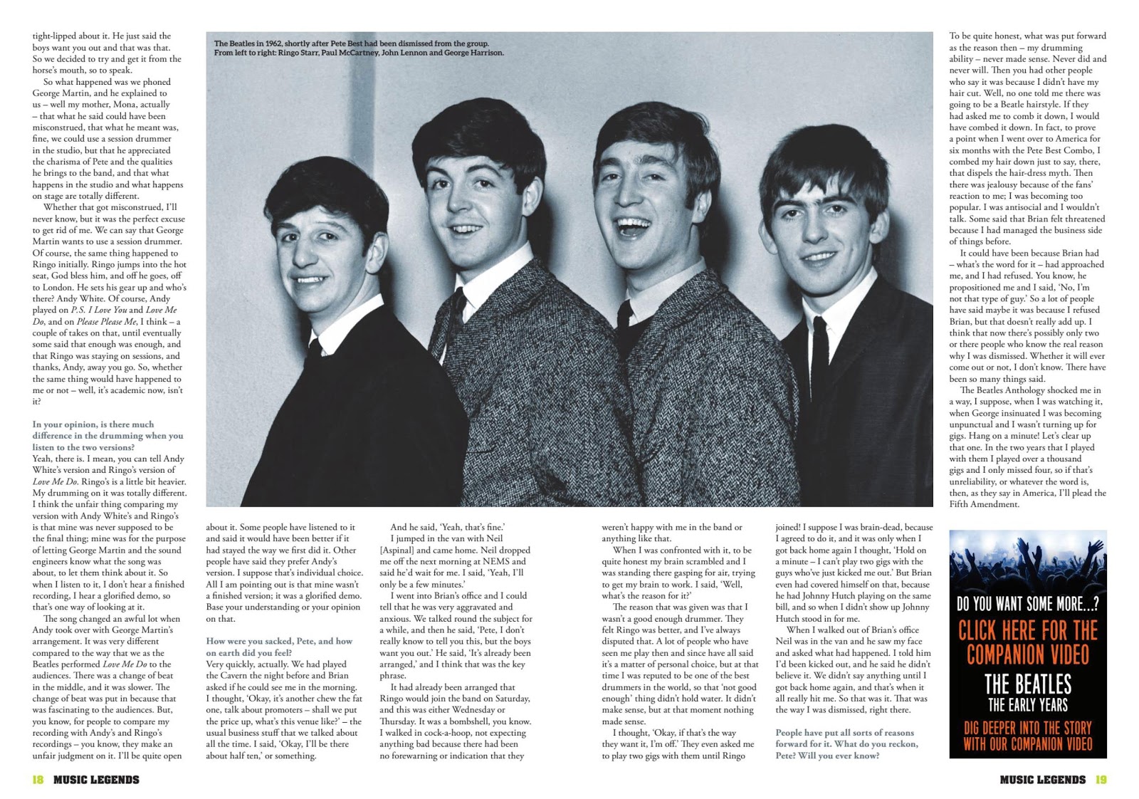 The BEATLES Illustrated: The Beatles · Music Legends Magazine #03 - 2019
