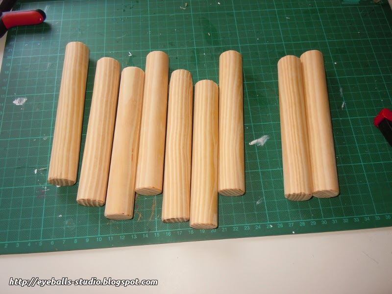 Quick and easy plutonium rods ~ Eyeballs Studio