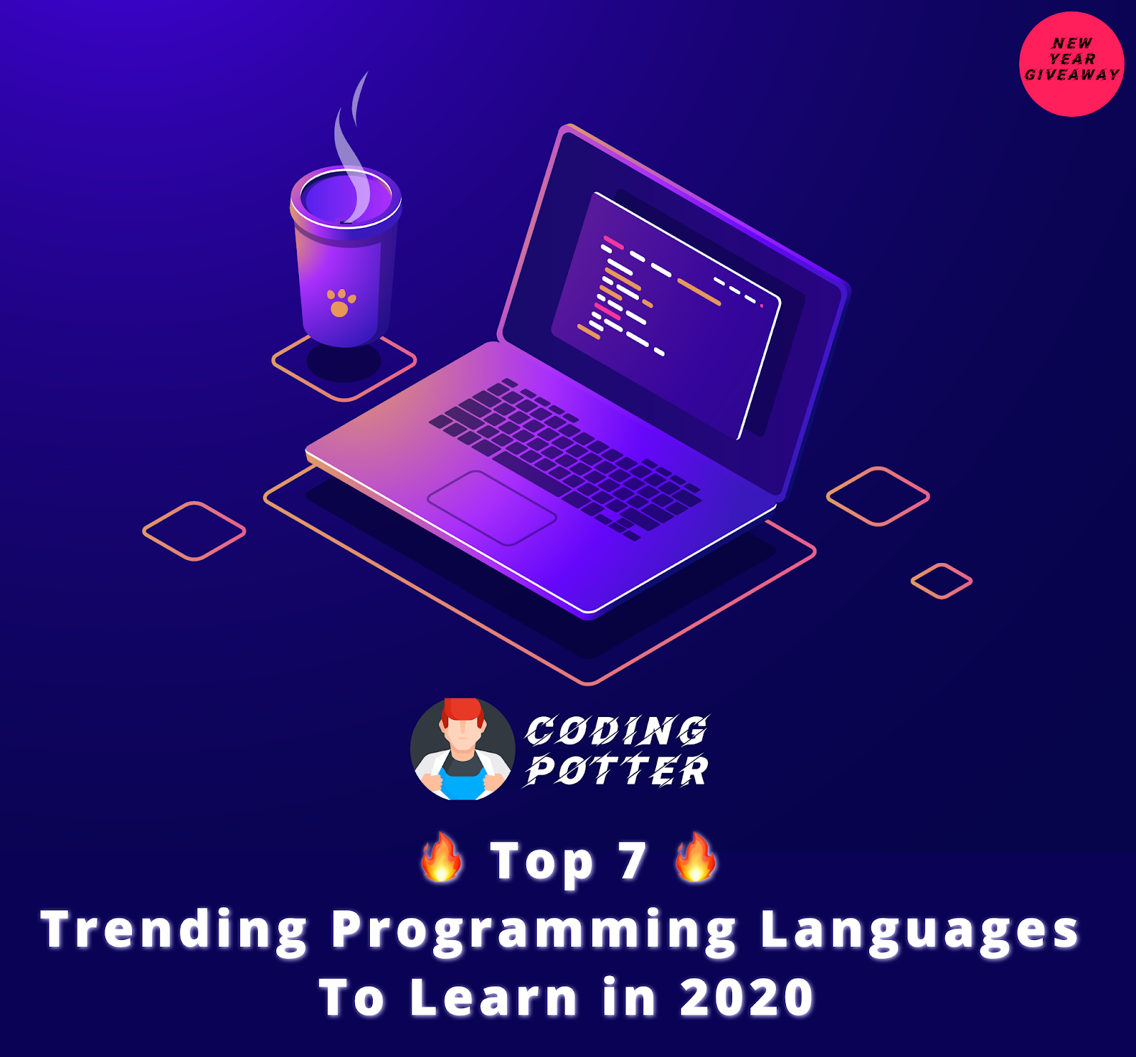 Top 7 Trending Programming Languages To Learn in 2020 | New Year GiveAway