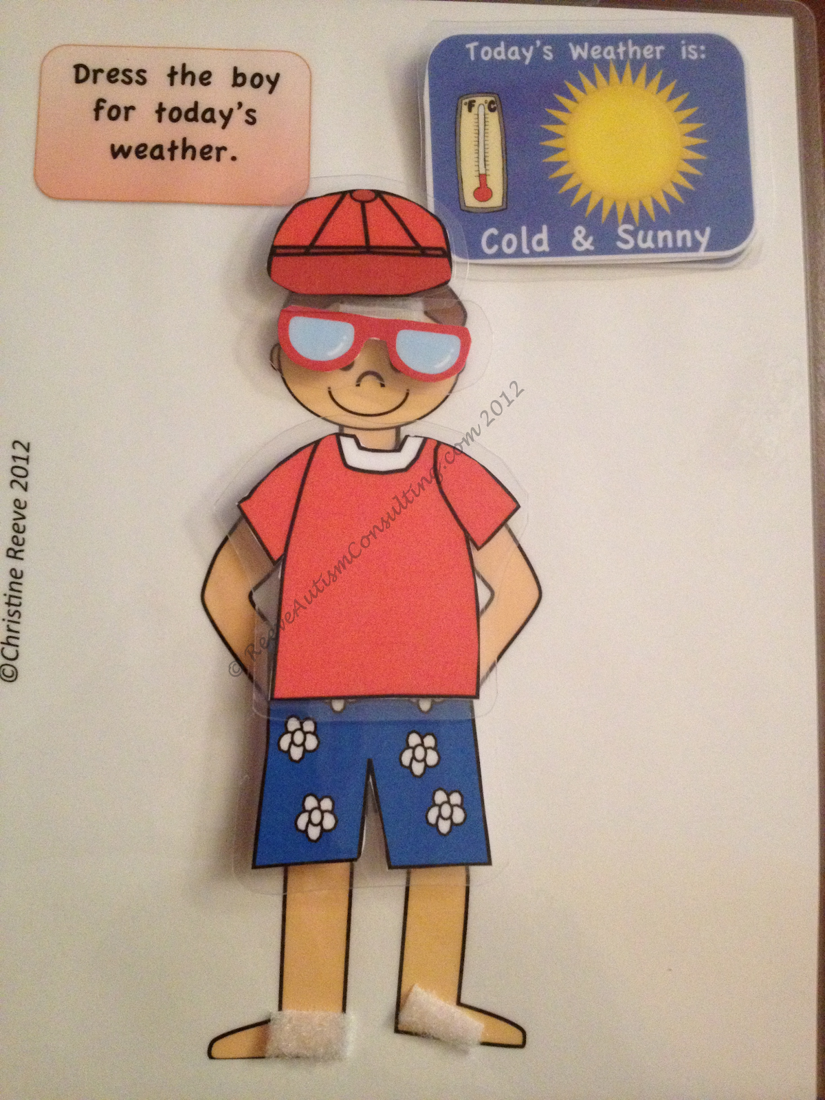 Weather Kids: An Example of a Structured Work System Task - Autism ...