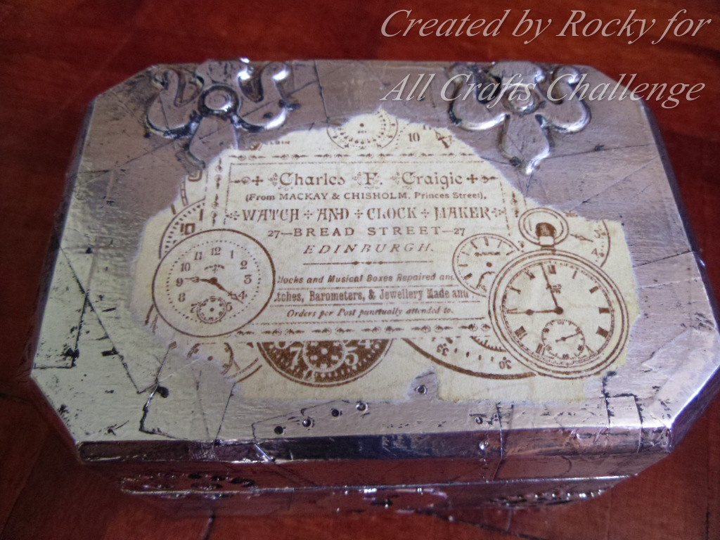 Rocky's Crafting Blog: Old Time Box