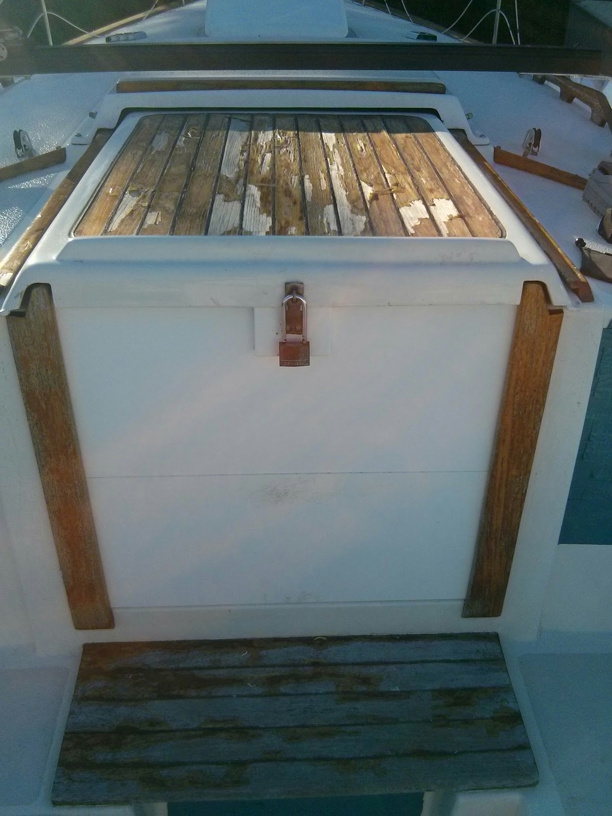 SV Pilgrim: New Companionway Drop Boards