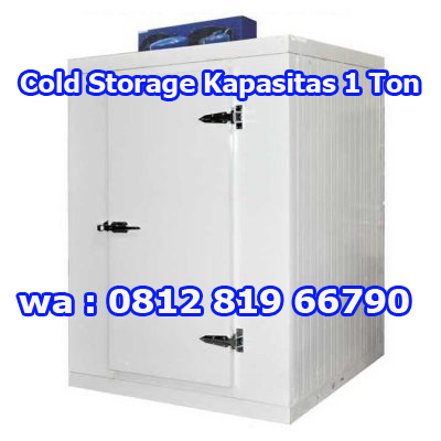Info Harga Cold Storage Kapasitas 1 Ton - AB Cold Storage | 0812 819 66790