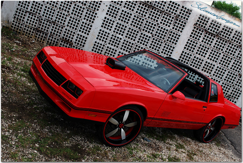 Solomon Lunger Photography: 1987 Monte Carlo SS - 24" Forgiato Ito - Runnin