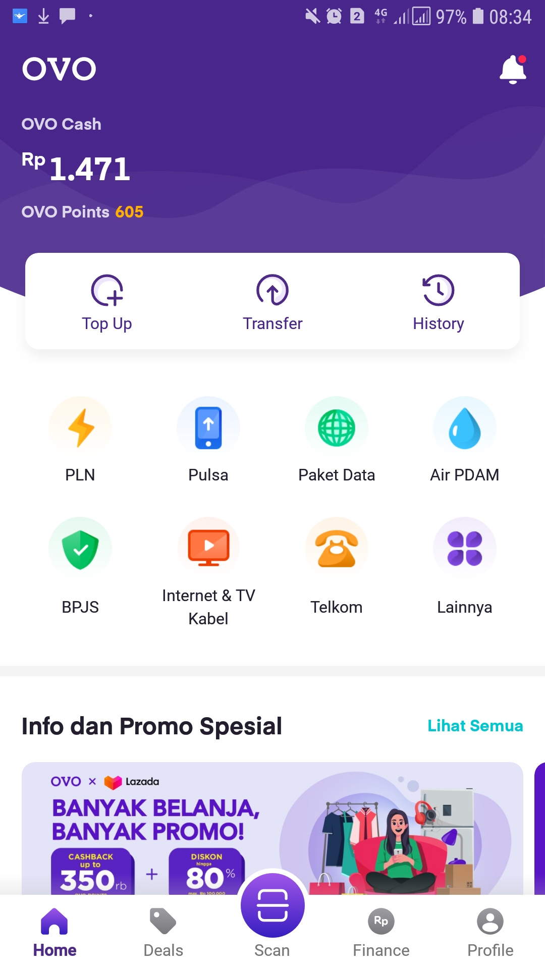 Cara Beli Pulsa 5000 Online Pakai OVO | Tips OVO
