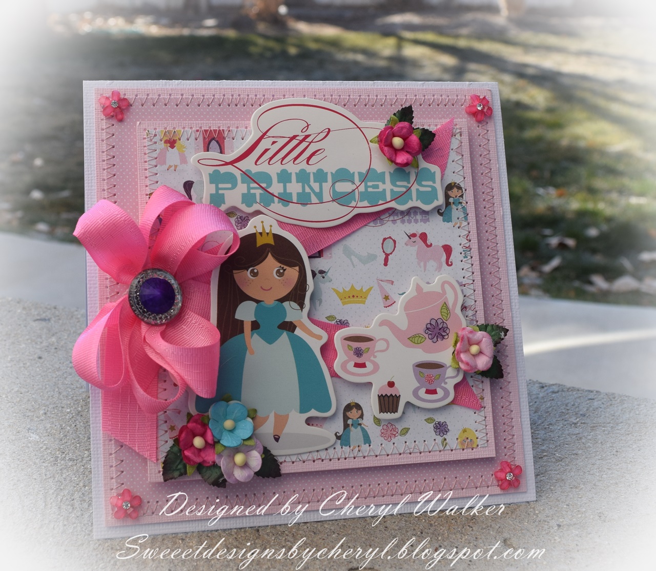 Sweeet Designs By Cheryl: Little Princess Card