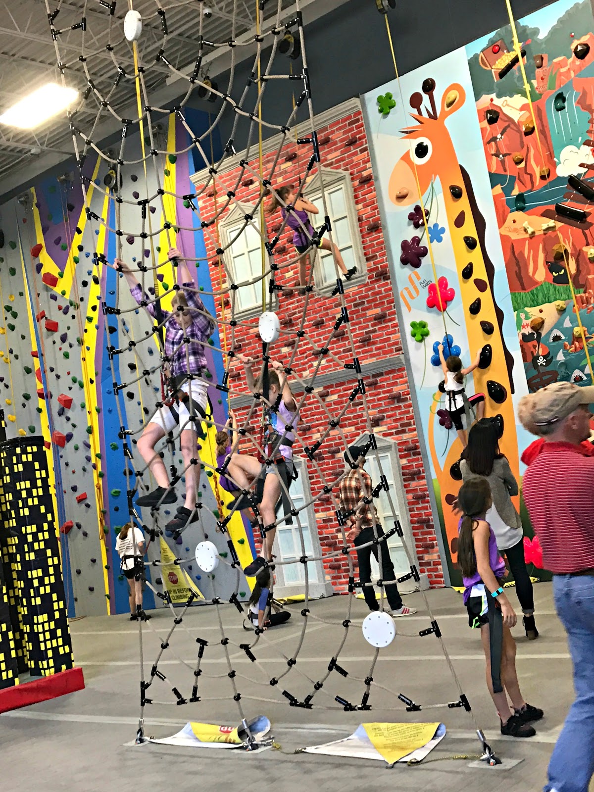 A Little Loveliness: Emma's Rock-Climbing Birthday Party
