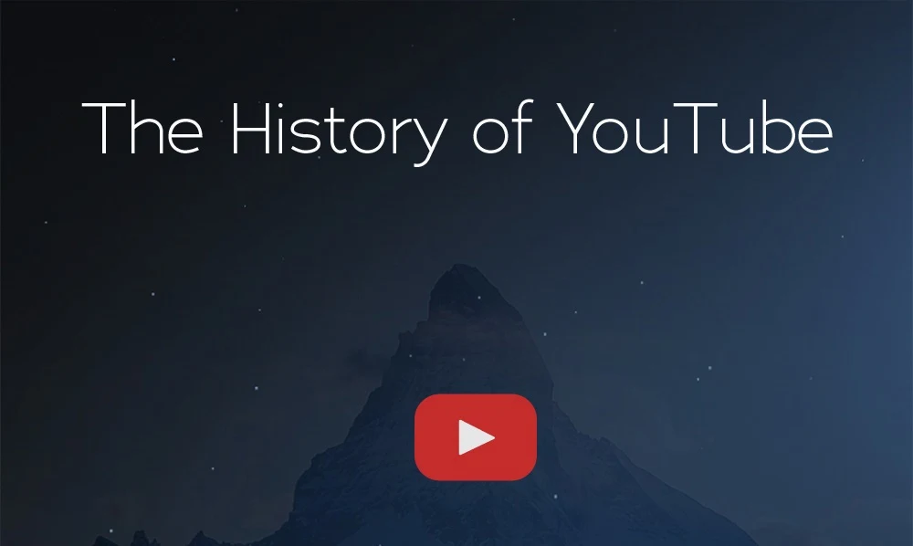 The History of Youtube - #infographic