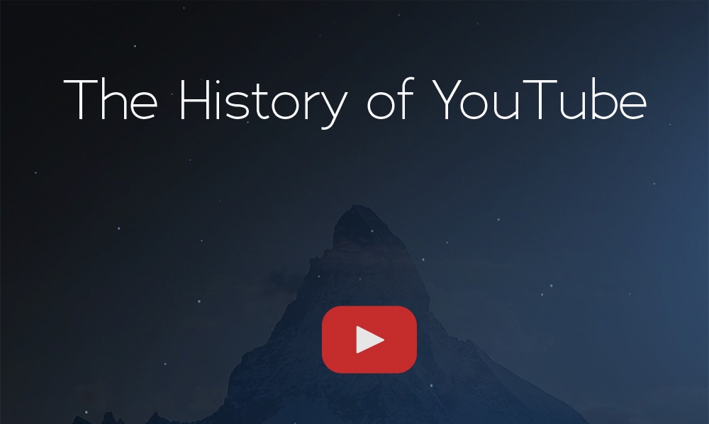 The History of Youtube - #infographic
