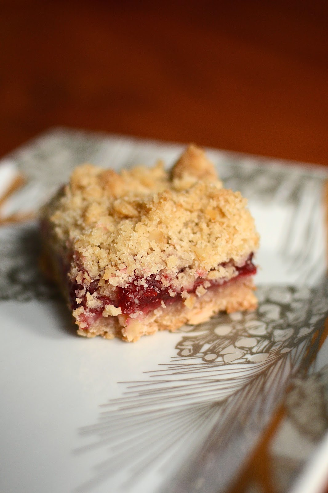 Saying Grace: Raspberry Squares