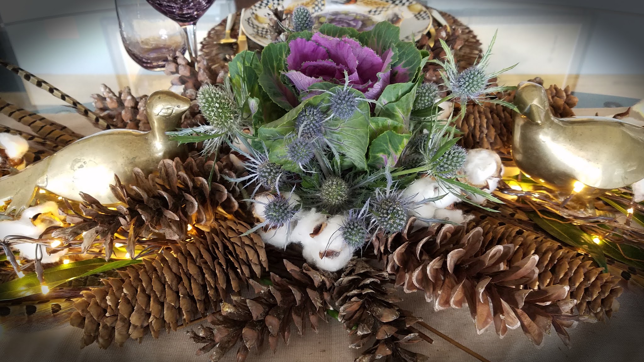 Panoply: Thistle and Pheasant Run Thanksgiving Tablescape