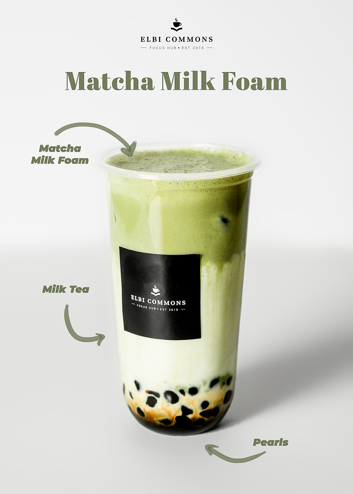 The Best Milk Tea in Los Banos - Elbi Commons Signature Milk Tea Line ...