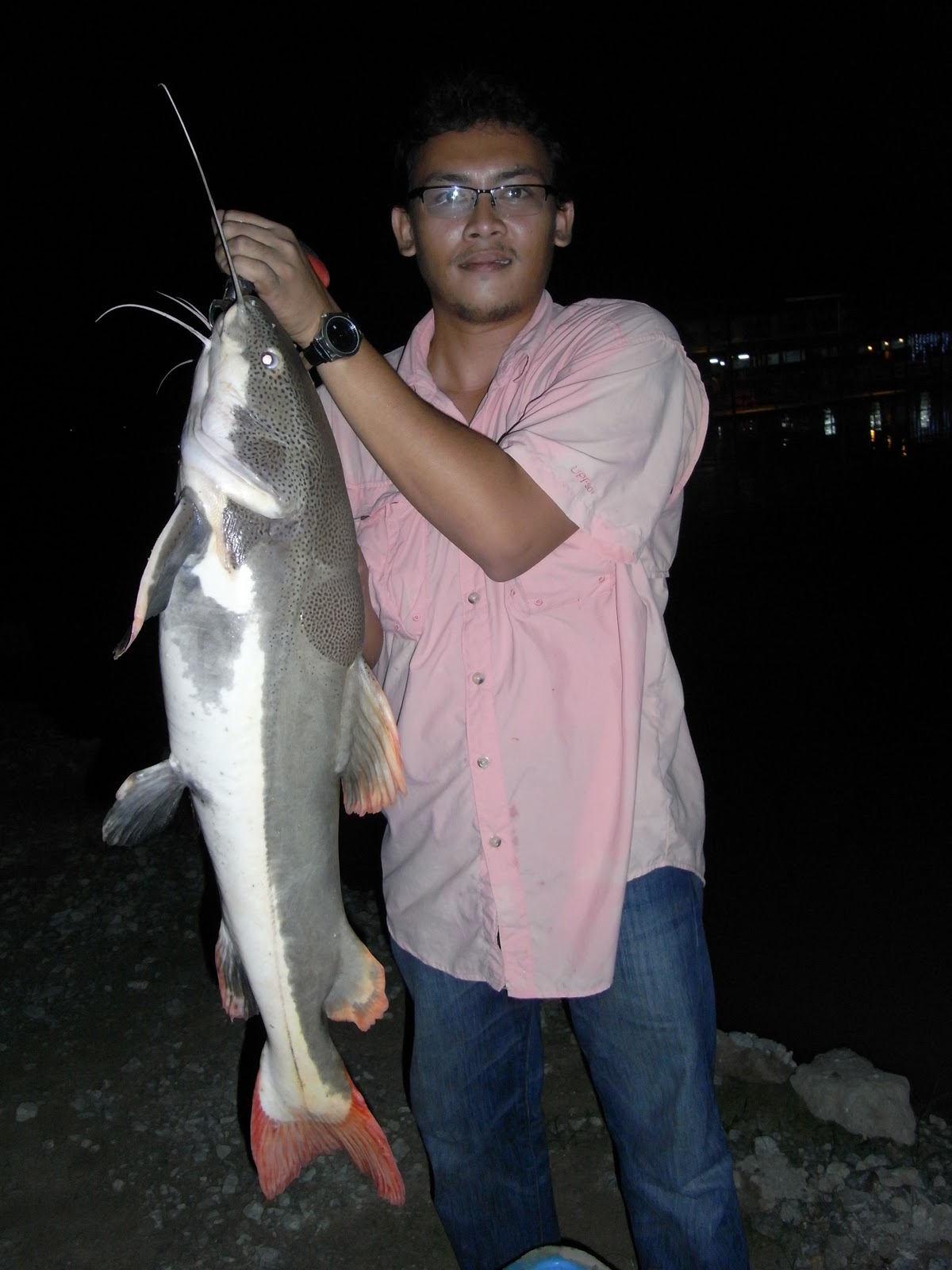 MALAYSIAN FISH HUNTER: Night at Exotic Fishing Pond, Rawang