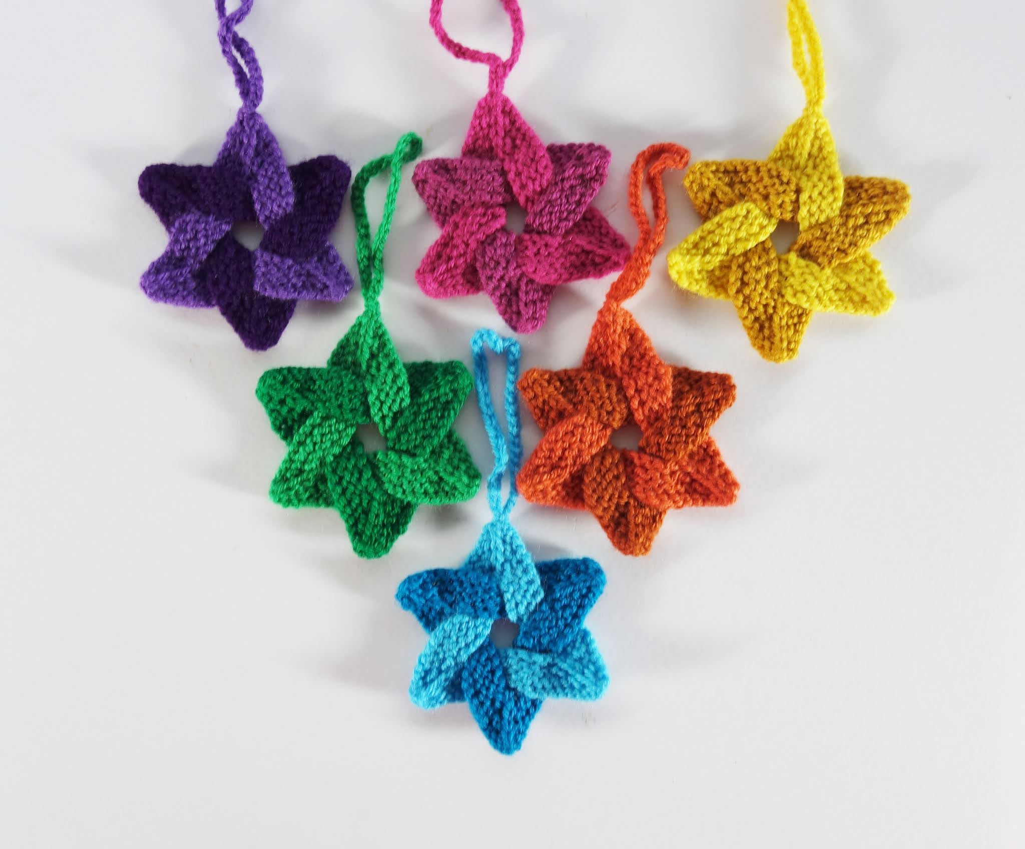 Frankie's Knitted Stuff: Woven Stars