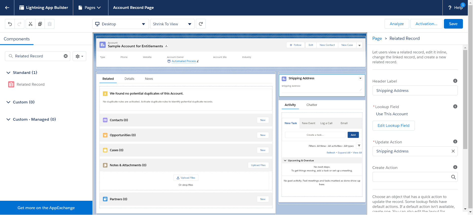 Dynamic Forms on Salesforce Standard Objects Dynamic Forms on Salesforce Standard Objects