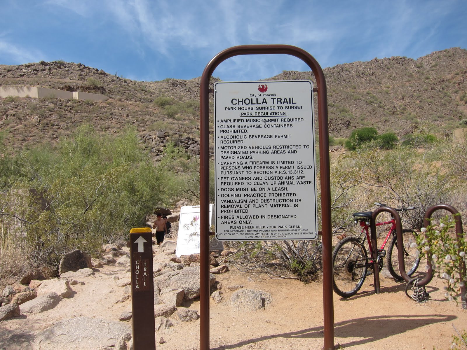 Outside AZ: Today's Hike: Camelback via Cholla Trail