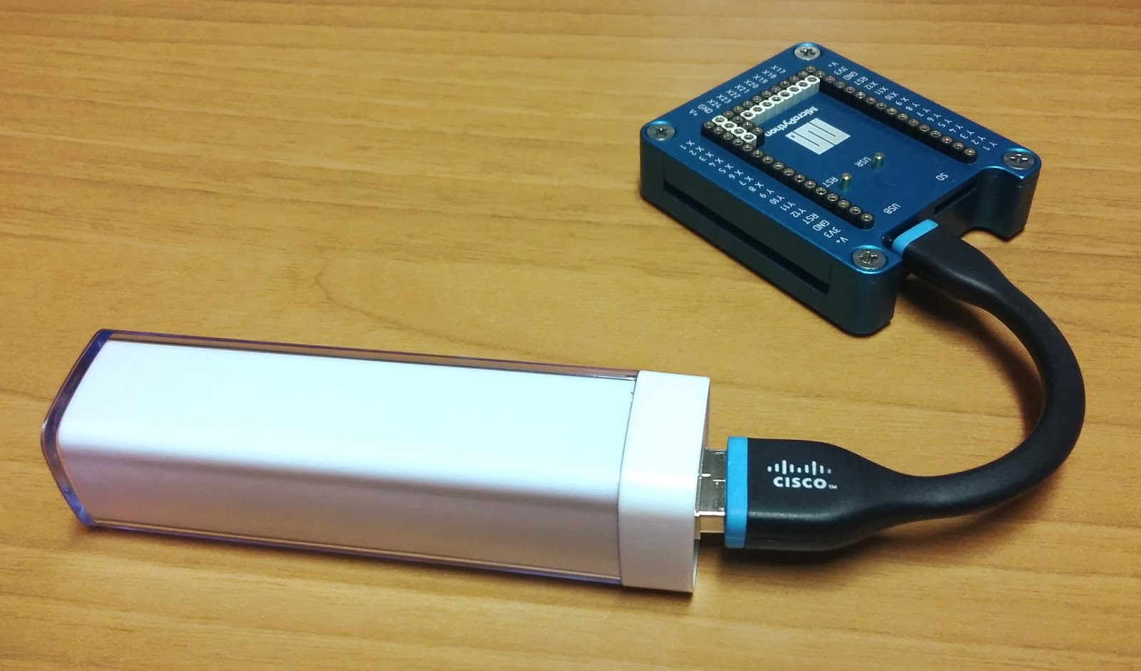 EduPython: pyboard: Python en un microchip